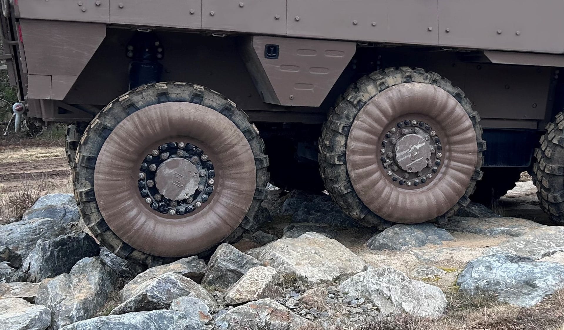 Tire Sidewall Camouflage and Protection - EUROSATORY